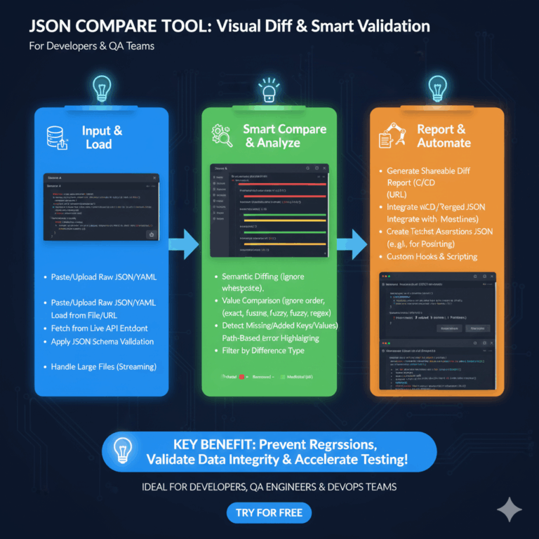 online json comparator - json compare
