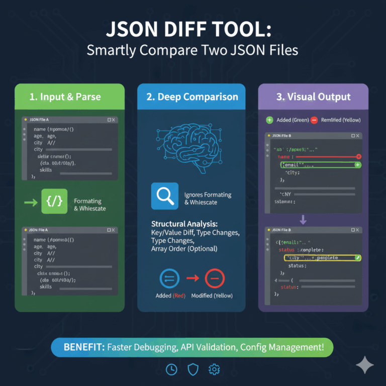 online json comparator - json compare