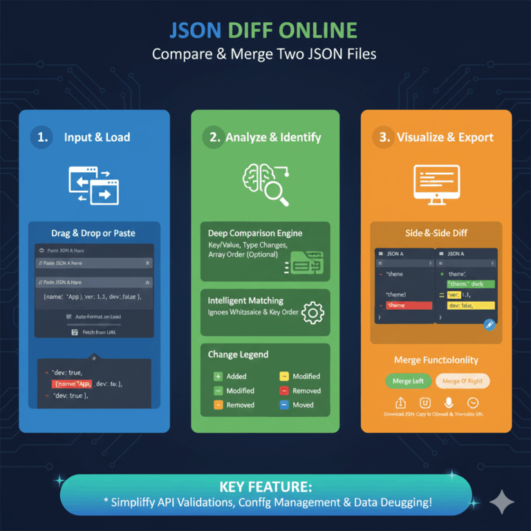 online json comparator - json compare