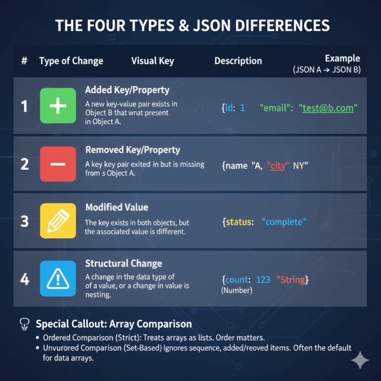 online json comparator - json compare